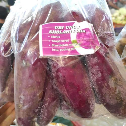 Jual Ubi Jepang Ungu 1 Kg. Ubi ini enak teksturnya lembut, tidak ...