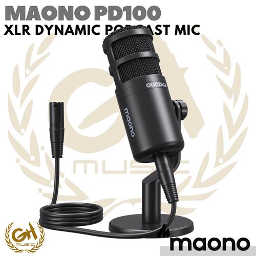 Promo MAONO PD100 XLR DYNAMIC PODCAST MICROPHONE | PD 100 DINAMIC MIC ...