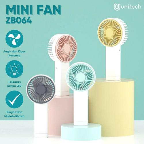 Jual Kipas Angin Mini Genggam Unitech Mini Fan Portable - Hijau ...
