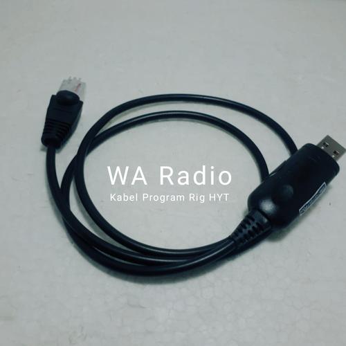 Jual Kabel data program rig HYT Hytera TM600 TM610 TM628H TM800 PC-21 ...