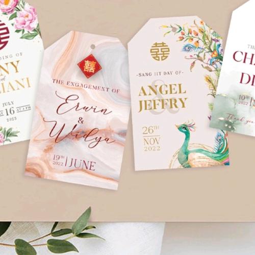 Jual Hang Tag Sangjit / Tingjing Custom - Kab. Bekasi - littlelin idn ...