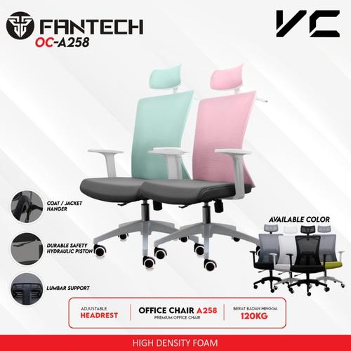 Jual Fantech OCA-258 Office Gaming Chair Kursi Kantor OCA258 A258 A-258 ...