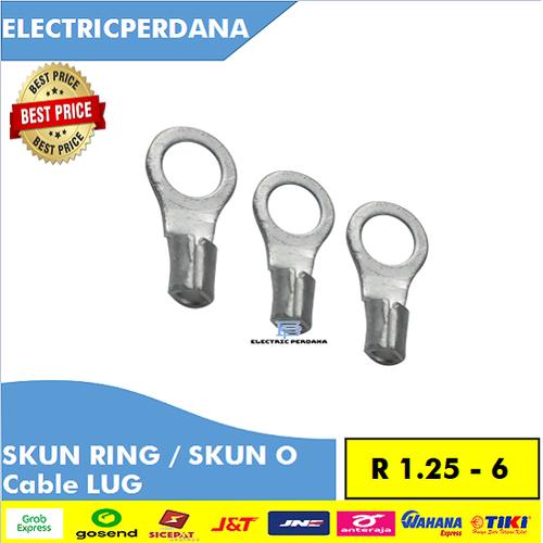 Jual Kabel skun ring / Cable Lug / Skun O R 1.25-6 - MURAH - GROSIR ...