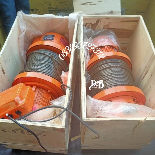 Jual Mesin electric Winch Hoist 2 ton x 100 meter 3 Phase Nagasaki ...