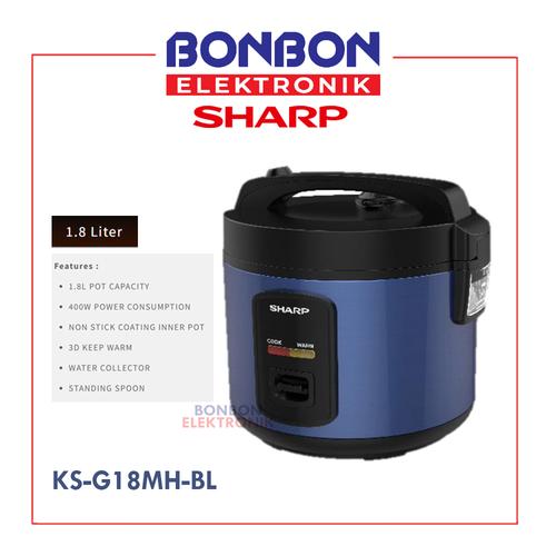 Promo Sharp Rice Cooker 1,8 L KS-G18MH-BL / KS G18MH BL Penanak Nasi ...