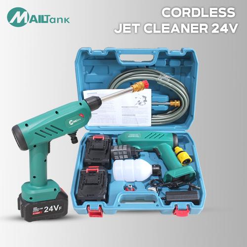 Jual Jet Cleaner Set Lengkap Mesin Cuci Motor Cordless batre 24volt ...