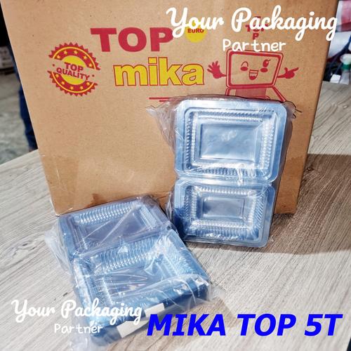 Jual MIKA TOP 5T MIKA KUE BUNGKUS WADAH TEMPAT MAKANAN ROTI KUE BOX ...