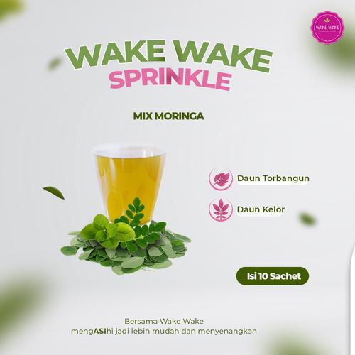 Jual ASI Booster Wake Wake Sprinkle Mix Moringa (Kelor) - Jakarta Pusat ...