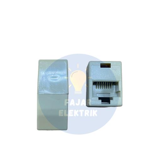 Jual SOCKET SAMBUNGAN KABEL RG 45 / BAREL RG 45/ I RG 45 - Jakarta ...