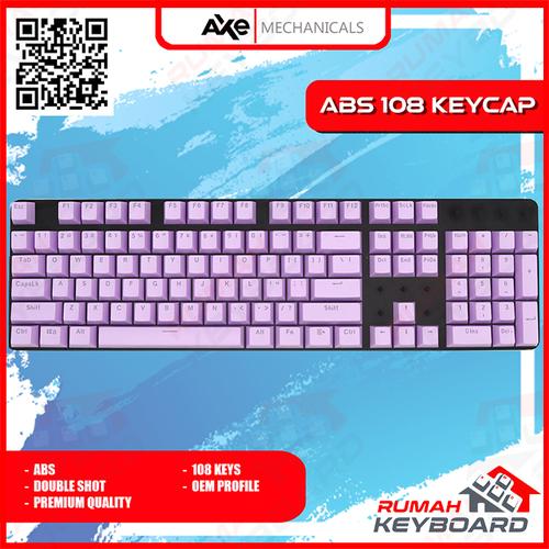 Jual KEYCAP - KEYCAPS - OEM PROFILE - ABS DOUBLE SHOT - 108 KEYS ...