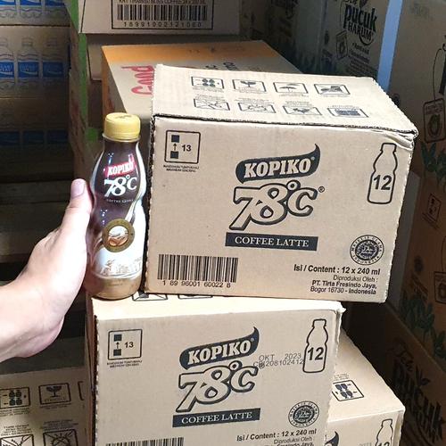Jual CTN 12*240ML - KOPIKO 78C ISI 12 BOTOL KOPIKO78 KOPIKO BOTOL ...