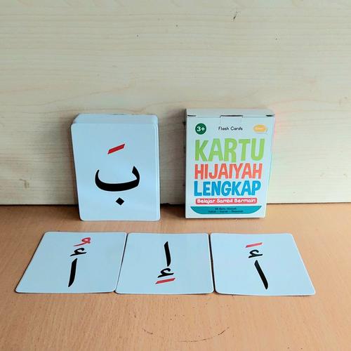 Jual Kartu Hijaiyah Lengkap Flash Card Huruf Hijaiyah Belajar Sambil ...