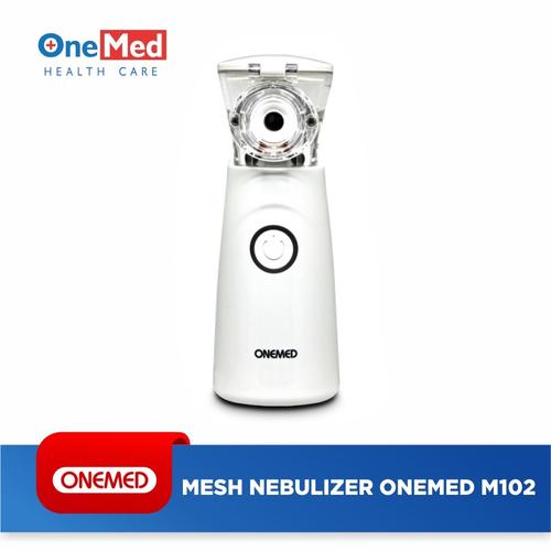 Jual Mesh Nebulizer OneMed M 102 Portable / Alat Uap Bantu Pernafasan ...