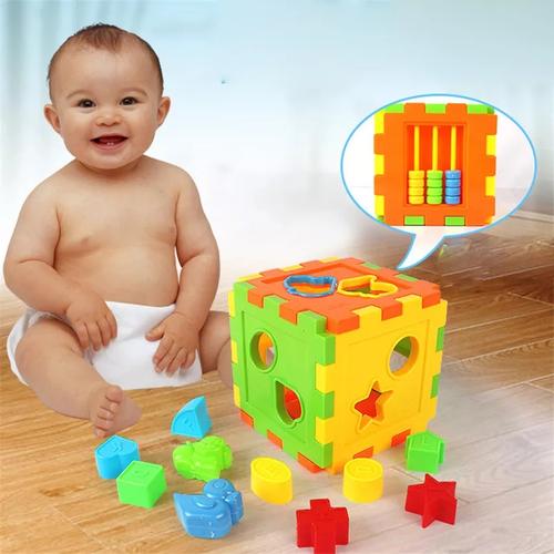 Jual MAINAN ANAK PUZZLE BLOCK BLOK BALOK KUBUS MAINAN EDUKASI KREATIF ...