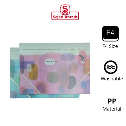Jual KINARY Tas Dokumen F4/Map Dokumen/Carry File Box (CPD-4161F ...