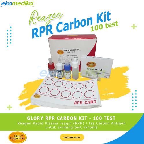 Jual Rapid Plasma Reagin - RPR Carbon Kit 100T Glory Diagnostics ...
