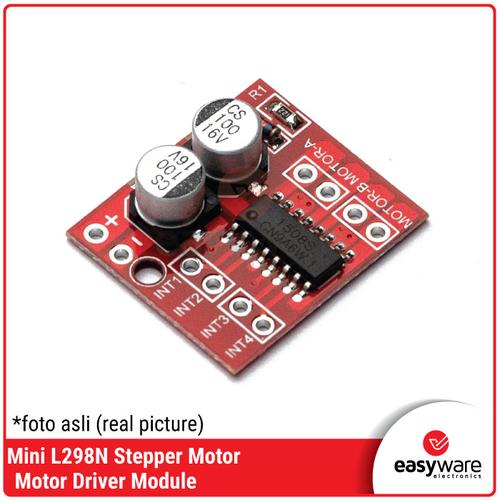 Jual Mini L298N 2 Channel Stepper Driver Motor Module PWM L298 Dual ...