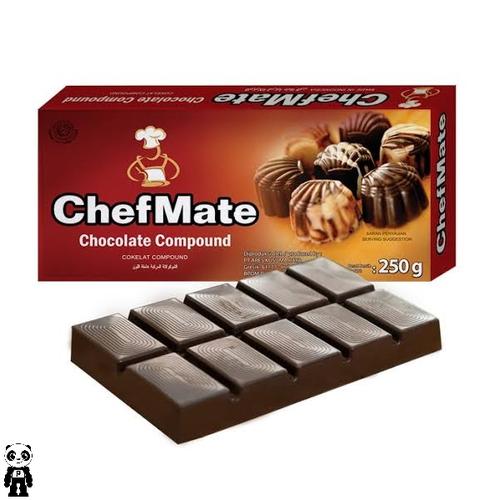 Jual Chefmate Dark Chocolate Compound 250g Coklat Compound Hitam DCC ...