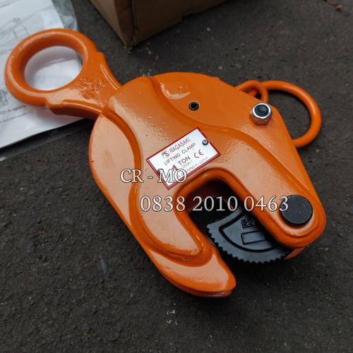 Jual Vertikal Lifting Clamp 1 Ton Nagasaki Lifting Klem Hook Made In ...