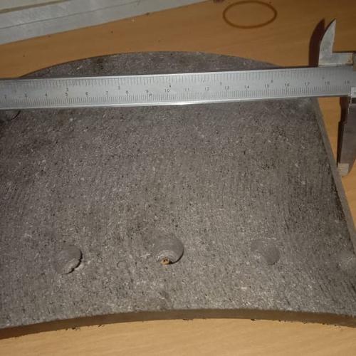 Jual brake lining / kampas rem depan hino 500, fuso FP418 front - Kota ...