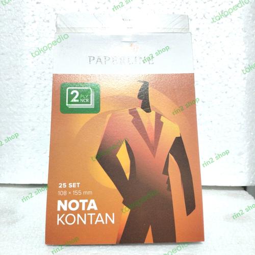 Jual Paperline PPL NK K2 NCR Nota Kontan Kecil 2 Ply - Jakarta Barat - Rin2Shop | Tokopedia