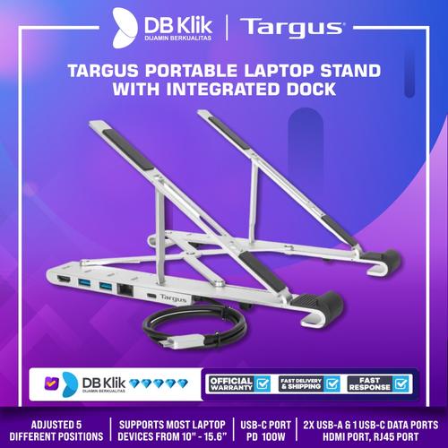 Promo Portable Laptop Stand +Dock Targus AWU100005AP HDMI LAN USB A USB ...