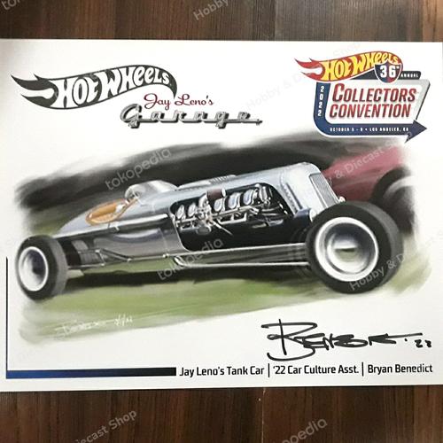 Jual POSTER ORIGINAL HOT WHEELS LA CONVENTION '22 SIGN ASLI BRYAN ...
