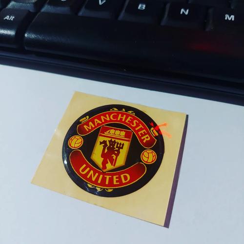 Promo Sticker Timbul Resin Manchester United Stiker Lentur 3D Bola MU ...
