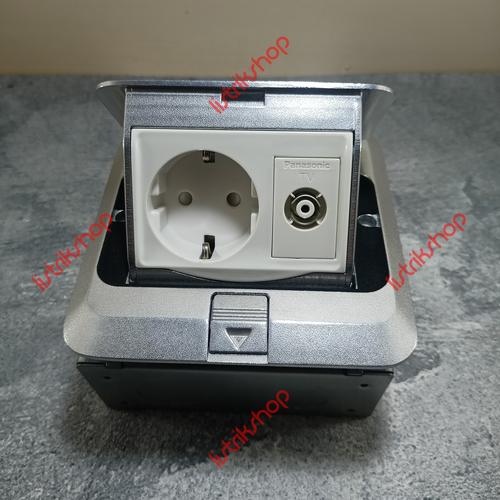 Jual Floor Outlet Stop Kontak + Outlet TV Panasonic - Kab. Bandung ...