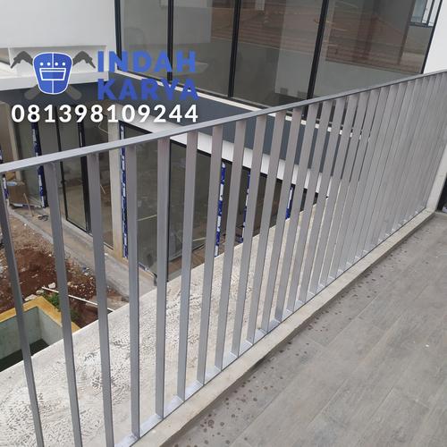 Jual railing tangga dan balkon palt strip - Kota Bekasi - Indah Karya ...