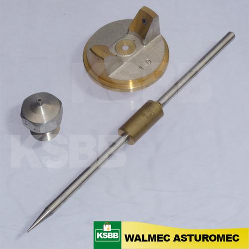 Jual Nozzle Aircap Needle OM = 1.0 mm WALMEC ASTUROMEC ITALY - Kab ...