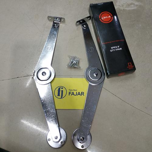 Jual Engsel salon lipat hak angin tahanan jendela gunting 9 inch tebal ...