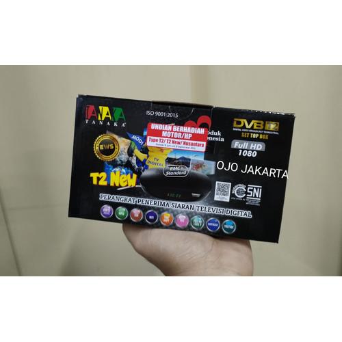 Jual SET TOP BOX/Decoder/Reciver/STB DVB T2 DIGITAL OVAL NEW TANAKA ...