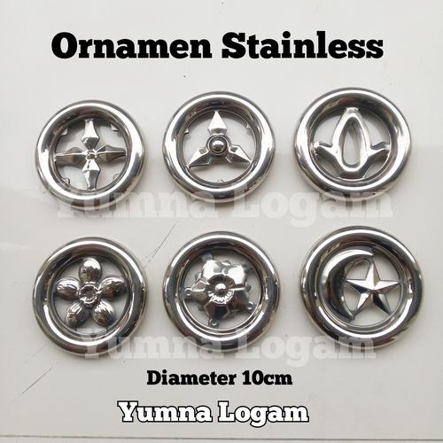 Jual Ring gelang 10cm ornamen stainless aksesoris pagar besi teralis ...
