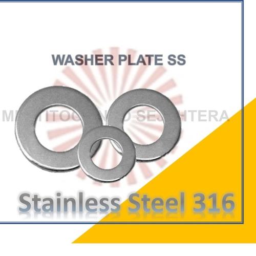 Jual M10 Ring Plat SS 316 Washer Plate M10 Stainless Steel 316 ...