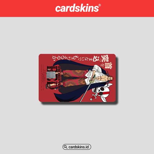 Jual ONE PIECE RED | Skin/Sticker Kartu ATM - Shanks - RED, Chip ...