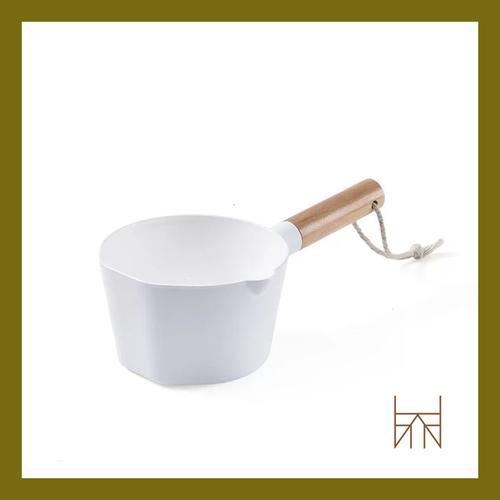 Jual NORDIC - Gayung Tebal Minimalis Gagang Kayu - Estetik Korea ...