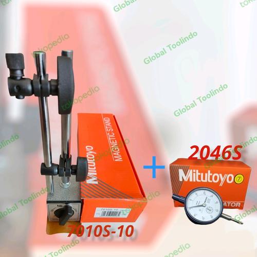Jual Magnetic Stand Mitutoyo 7010s 10 Dial Indicator Mitutoyo 2046s