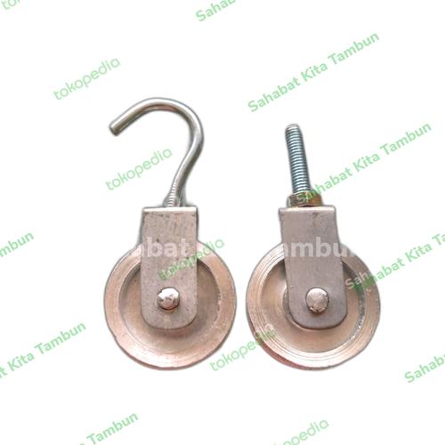 Jual KATROL MINI 1,5 INCH ALUMINIUM BAUT / KEREKAN KECIL BURUNG BENDERA ...