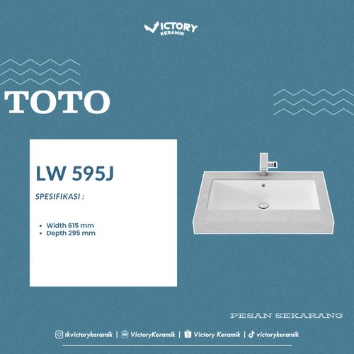 Jual WASTAFEL TOTO LW 595 JW/F PUTIH BODY ONLY - Kab. Bandung ...