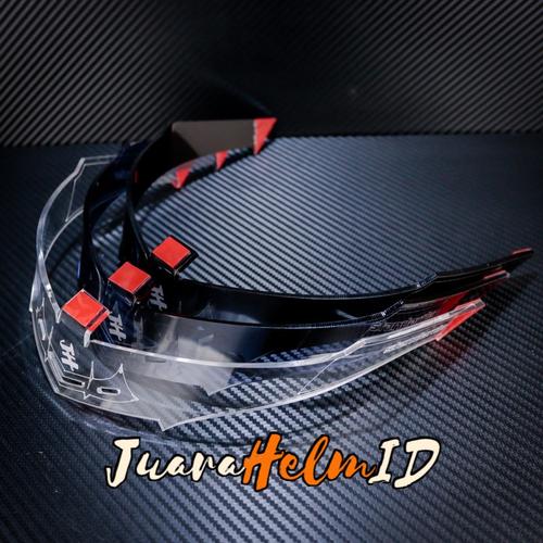 Jual SPOILER HELM KYT TTCOURSE / AKRILIK / TT COURSE - DARK SMOKE ...