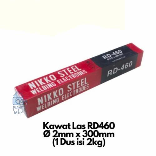 Jual KAWAT LAS NIKKO STEEL RD-460 2 MM x 300 MM - Kota Denpasar - Planet MEP | Tokopedia
