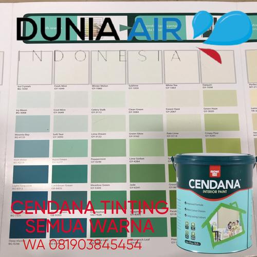 Jual CAT TEMBOK INTERIOR CENDANA TINTING MIX WARNA 5KG - Kota Bandung ...