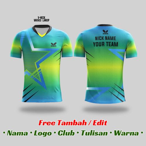Jual Baju Kaos Jersey Seragam Ping Pong Tenis Meja Table Tennis ...