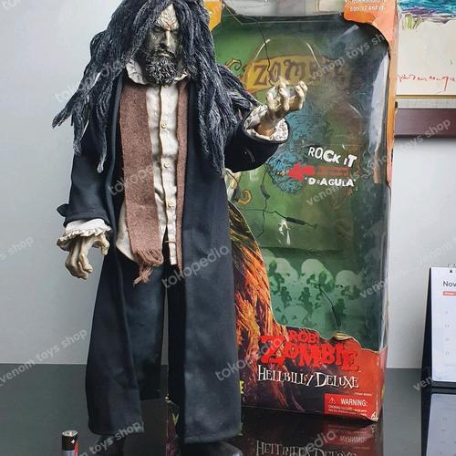 Jual 1/4 scale Rob Zombie by Art Asylum 18 inch figure toys with sound ...