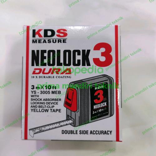 Jual Meteran KDS Neolock 3m x 10ft - Jakarta Barat - prima mandiri teknik | Tokopedia