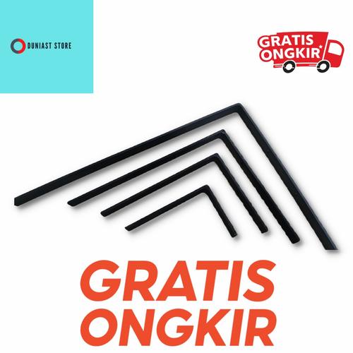 Jual Braket Besi Siku L Bundle Paket Murah 6x10 - 10pcs - Jakarta Barat ...