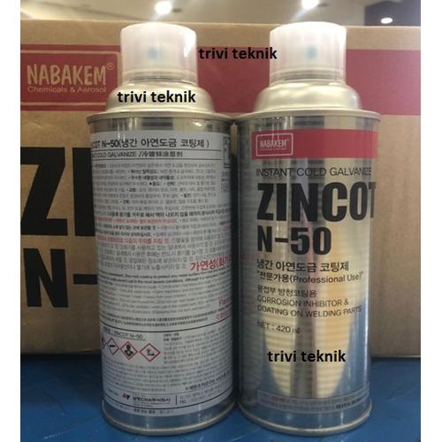 Jual Nabakem Zincot N-50 galvanizing spray,pelapis silver cat - Jakarta ...