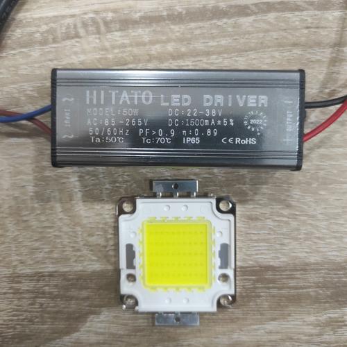 Jual Led Driver Travo 50W + Chip Modul led 50 Watt Set - Chip 1500MA - Jakarta Barat - incoled ...
