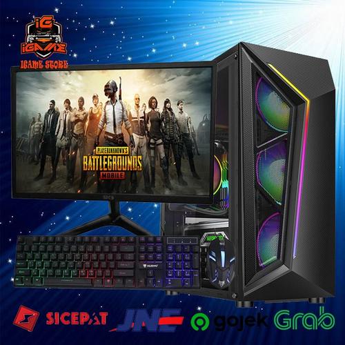 Jual FULL SET PC GAMING AMD RYZEN 5 5600G/Monitor /16GB/SSD NAMPOLL GAN ...